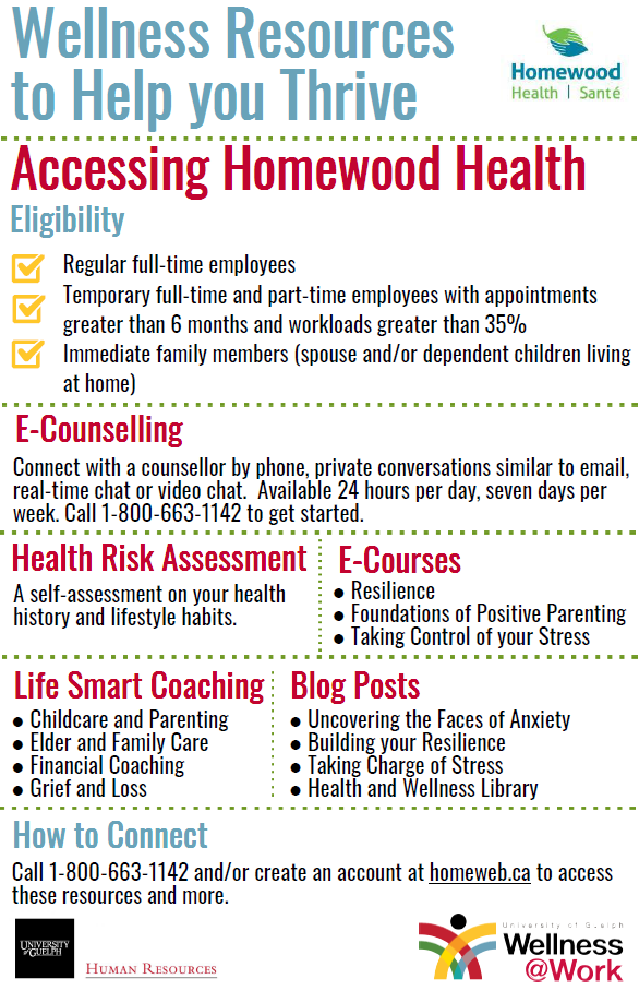 Homewood Health EFAP Resources | Wellness@Work